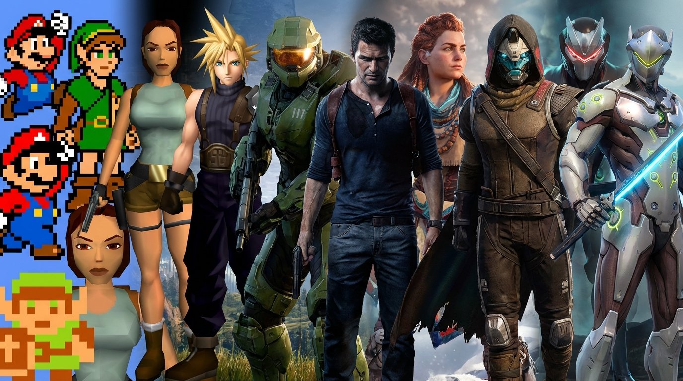 21 Greatest Video Game Protagonists: From 8-Bit Legends to Next-Gen ...